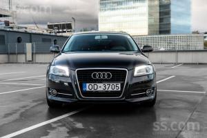 Black Audi A3 2010 in Riga, with an engine capacity of 1.80 L and mileage of 309 thousand km for 2250 €, photo 1 on AUTOMOTO.COM.LV