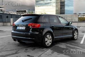 Black Audi A3 2010 in Riga, with an engine capacity of 1.80 L and mileage of 309 thousand km for 2250 €, photo 5 on AUTOMOTO.COM.LV