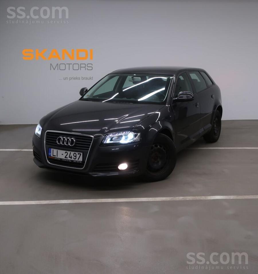 Melns Audi A3 2010 Rīga, ar dzinēja tilpumu 1.60 L un nobraukumu 274 tūkst. km par 1500 €, foto 1 vietnē AUTOMOTO.COM.LV
