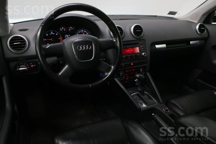 Melns Audi A3 2010 Rīga, ar dzinēja tilpumu 1.60 L un nobraukumu 274 tūkst. km par 1500 €, foto 12 vietnē AUTOMOTO.COM.LV