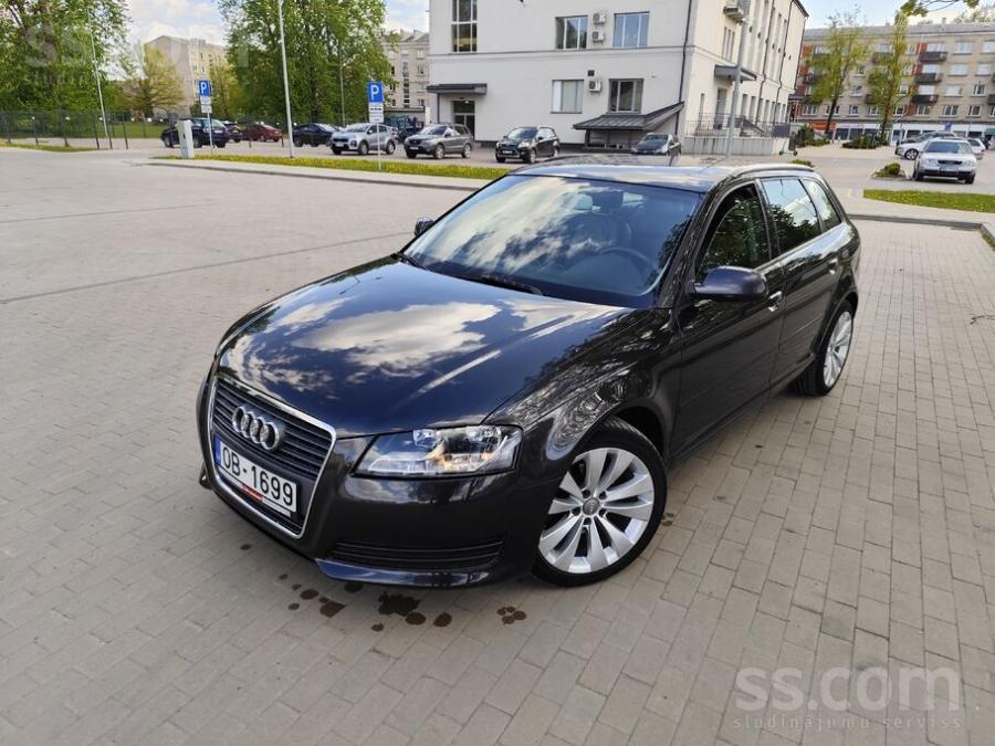 Black Audi A3 2010 in Rezekne, with an engine capacity of 1.60 L and mileage of 0 thousand km for 2200 €, photo 5 on AUTOMOTO.COM.LV