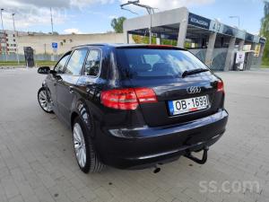 Black Audi A3 2010 in Rezekne, with an engine capacity of 1.60 L and mileage of 0 thousand km for 2200 €, photo 9 on AUTOMOTO.COM.LV