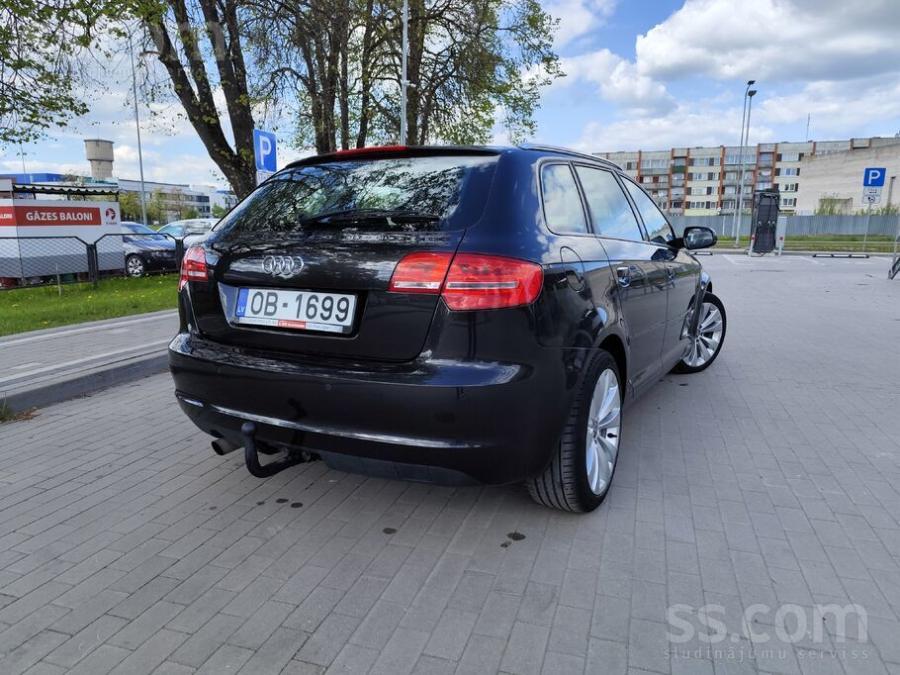 Black Audi A3 2010 in Rezekne, with an engine capacity of 1.60 L and mileage of 0 thousand km for 2200 €, photo 10 on AUTOMOTO.COM.LV