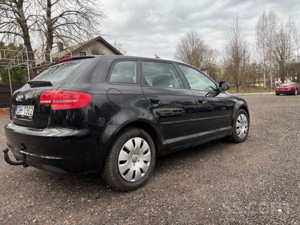 Black Audi A3 2010 in Riga, with an engine capacity of 1.40 L and mileage of 0 thousand km for 5800 €, photo 8 on AUTOMOTO.COM.LV