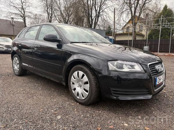 Black Audi A3 2010 in Riga, with an engine capacity of 1.40 L and mileage of 0 thousand km for 5800 €, photo 9 on AUTOMOTO.COM.LV