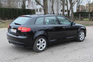 Black Audi A3 2010 in Riga, with an engine capacity of 1.40 L and mileage of 311 thousand km for 6100 €, photo 5 on AUTOMOTO.COM.LV