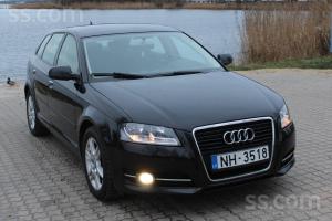 Black Audi A3 2010 in Riga, with an engine capacity of 1.40 L and mileage of 311 thousand km for 6100 €, photo 8 on AUTOMOTO.COM.LV