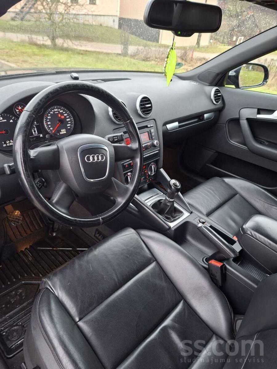 Melns Audi A3 2010 Rēzekne, ar dzinēja tilpumu 1.60 L un nobraukumu 338 tūkst. km par 6000 €, foto 9 vietnē AUTOMOTO.COM.LV