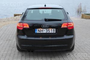 Black Audi A3 2010 in Riga, with an engine capacity of 1.40 L and mileage of 311 thousand km for 5300 €, photo 5 on AUTOMOTO.COM.LV
