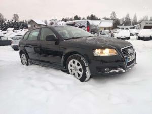 Black Audi A3 2010 in Utena, with an engine capacity of 1.97 L and mileage of 253 thousand km for 4600 €, photo  on AUTOMOTO.COM.LV