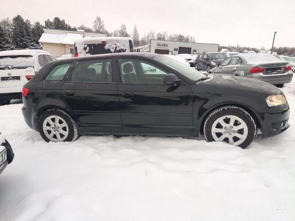 Black Audi A3 2010 in Utena, with an engine capacity of 1.97 L and mileage of 253 thousand km for 4600 €, photo 7 on AUTOMOTO.COM.LV