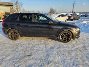 Black Audi A3 2010 in Taurage, with an engine capacity of 1.60 L and mileage of 262 thousand km for 3900 €, photo 4 on AUTOMOTO.COM.LV