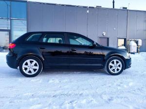 Black Audi A3 2010 in Siauliai, with an engine capacity of 1.60 L and mileage of 301 thousand km for 3700 €, photo 8 on AUTOMOTO.COM.LV
