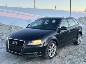 Black Audi A3 2010 in Utena, with an engine capacity of 1.60 L and mileage of 307 thousand km for 4550 €, photo  on AUTOMOTO.COM.LV