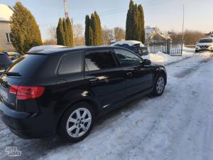 Black Audi A3 2010 in Jurbarkas, with an engine capacity of 2.00 L and mileage of 241 thousand km for 3800 €, photo 8 on AUTOMOTO.COM.LV