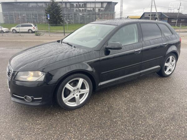 Melns Audi A3 2010 Kauņa, ar dzinēja tilpumu 1.60 L un nobraukumu 257 tūkst. km par 4500 €, foto 1 vietnē AUTOMOTO.COM.LV