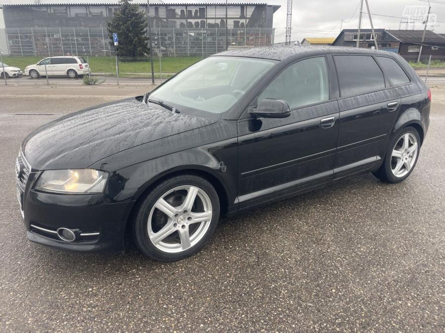 Melns Audi A3 2010 Kauņa, ar dzinēja tilpumu 1.60 L un nobraukumu 257 tūkst. km par 4500 €, foto 1 vietnē AUTOMOTO.COM.LV