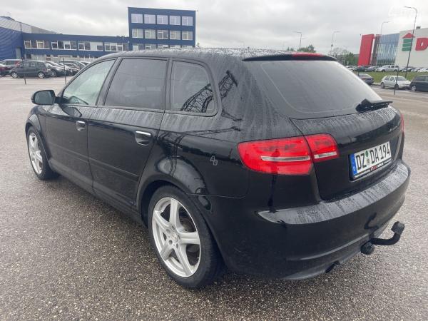 Melns Audi A3 2010 Kauņa, ar dzinēja tilpumu 1.60 L un nobraukumu 257 tūkst. km par 4500 €, foto 3 vietnē AUTOMOTO.COM.LV