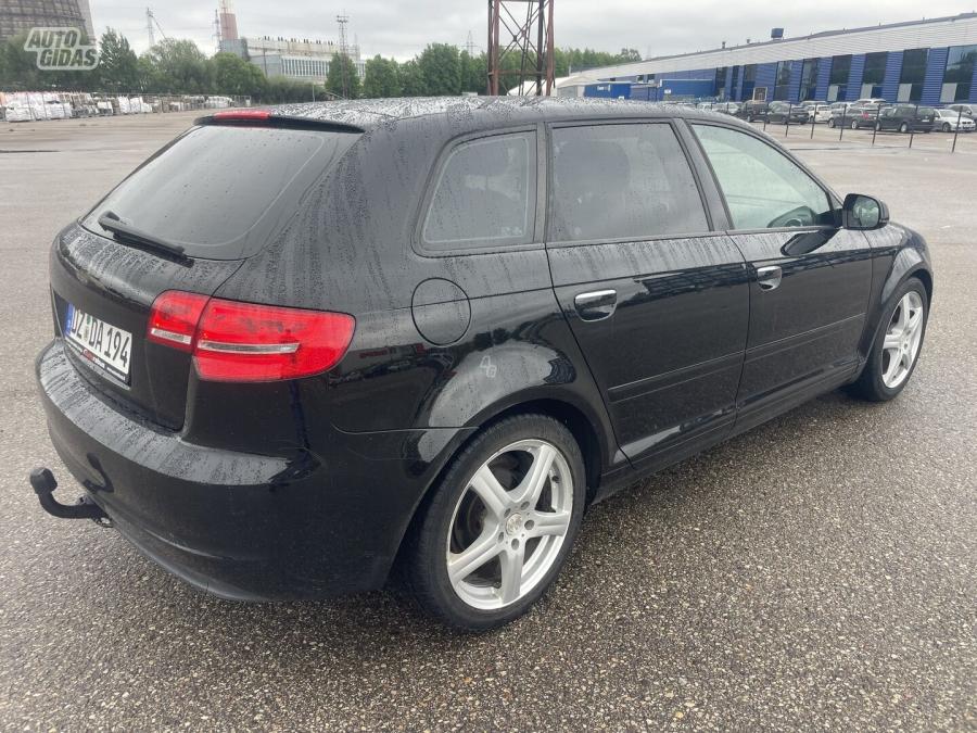 Melns Audi A3 2010 Kauņa, ar dzinēja tilpumu 1.60 L un nobraukumu 257 tūkst. km par 4500 €, foto 5 vietnē AUTOMOTO.COM.LV
