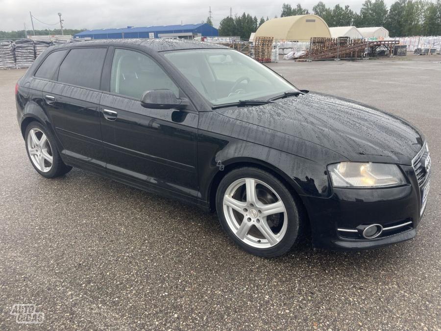 Melns Audi A3 2010 Kauņa, ar dzinēja tilpumu 1.60 L un nobraukumu 257 tūkst. km par 4500 €, foto 6 vietnē AUTOMOTO.COM.LV