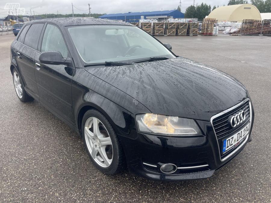 Melns Audi A3 2010 Kauņa, ar dzinēja tilpumu 1.60 L un nobraukumu 257 tūkst. km par 4500 €, foto 12 vietnē AUTOMOTO.COM.LV