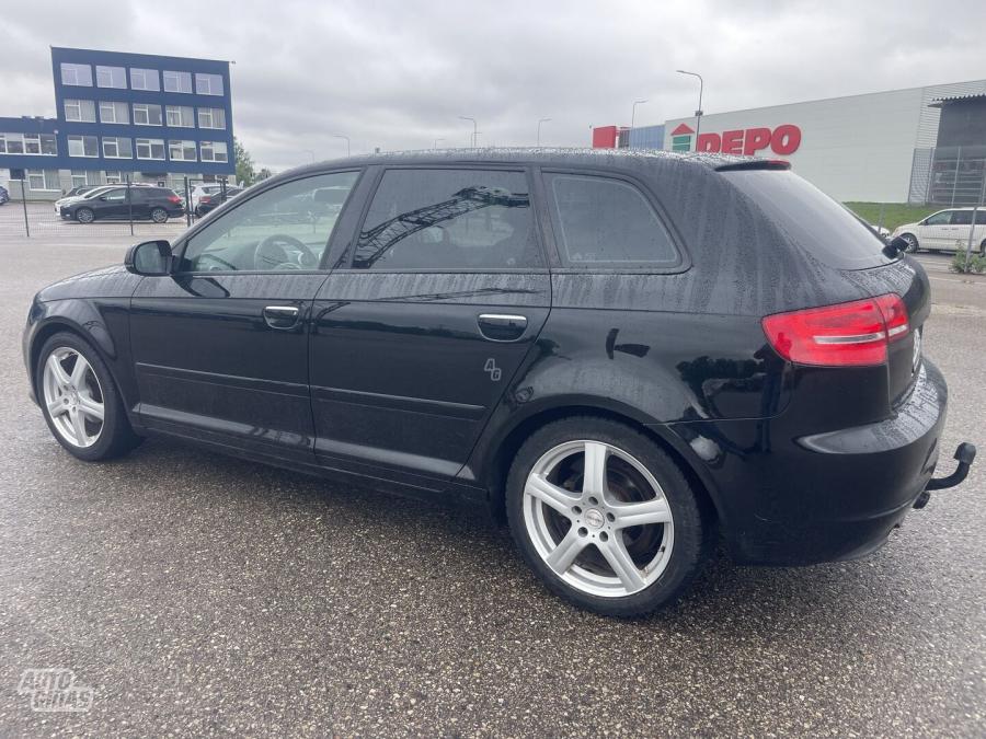Melns Audi A3 2010 Kauņa, ar dzinēja tilpumu 1.60 L un nobraukumu 257 tūkst. km par 4500 €, foto 15 vietnē AUTOMOTO.COM.LV