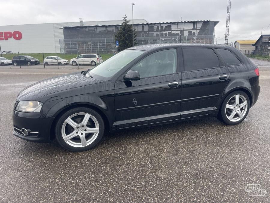 Melns Audi A3 2010 Kauņa, ar dzinēja tilpumu 1.60 L un nobraukumu 257 tūkst. km par 4500 €, foto 16 vietnē AUTOMOTO.COM.LV