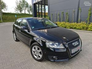 Black Audi A3 2010 in Vilnius, with an engine capacity of 1.40 L and mileage of 216 thousand km for 5350 €, photo  on AUTOMOTO.COM.LV