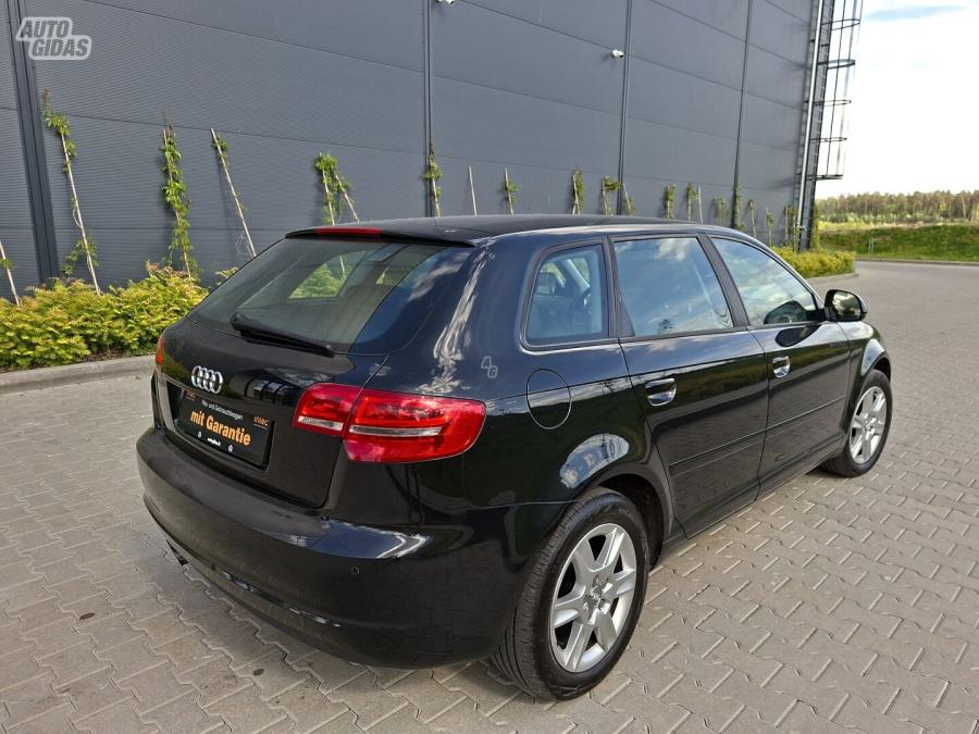Black Audi A3 2010 in Vilnius, with an engine capacity of 1.40 L and mileage of 216 thousand km for 5350 €, photo 4 on AUTOMOTO.COM.LV