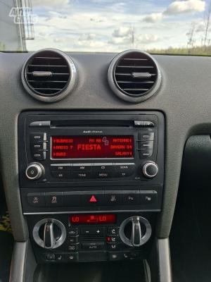 Black Audi A3 2010 in Vilnius, with an engine capacity of 1.40 L and mileage of 216 thousand km for 5350 €, photo 11 on AUTOMOTO.COM.LV