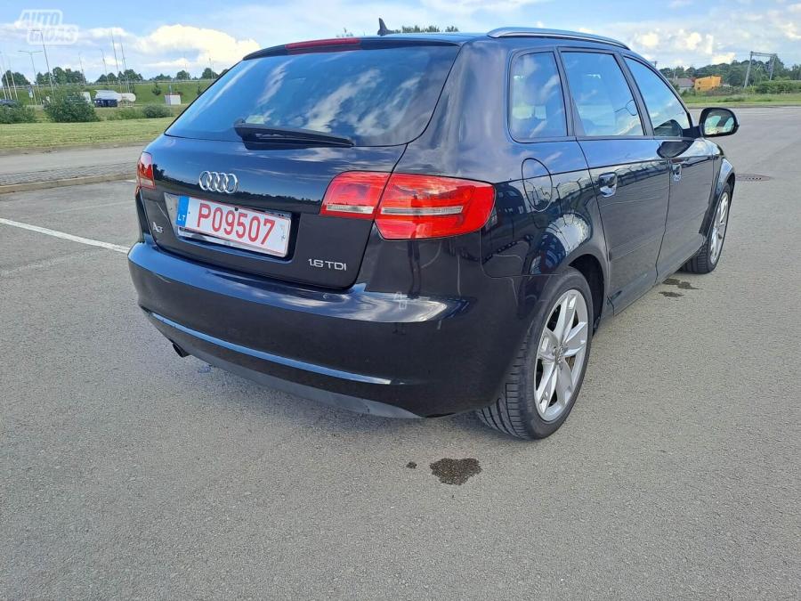 Melns Audi A3 2010 Telšiai, ar dzinēja tilpumu 1.60 L un nobraukumu 333 tūkst. km par 4150 €, foto 7 vietnē AUTOMOTO.COM.LV