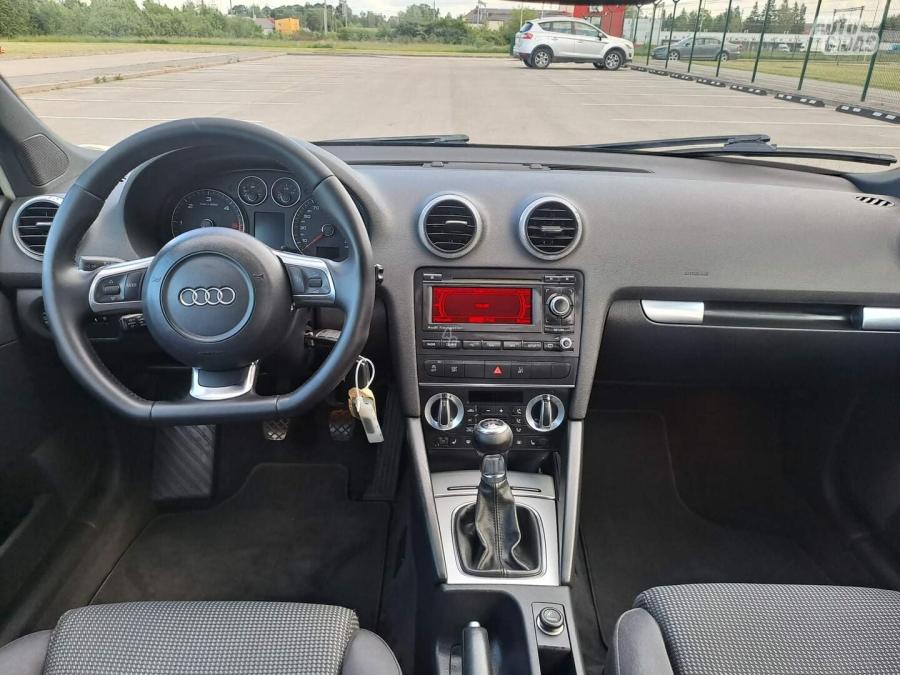 Melns Audi A3 2010 Telšiai, ar dzinēja tilpumu 1.60 L un nobraukumu 333 tūkst. km par 4150 €, foto 10 vietnē AUTOMOTO.COM.LV