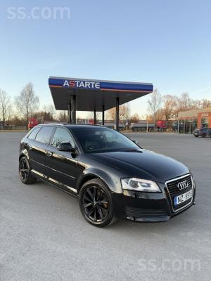 Черный Ауди А3 2010 в Тукумс, объемом двигателя 2.00 л и пробегом 173 тыс. км за 5990 €, фото 3 на AUTOMOTO.COM.LV