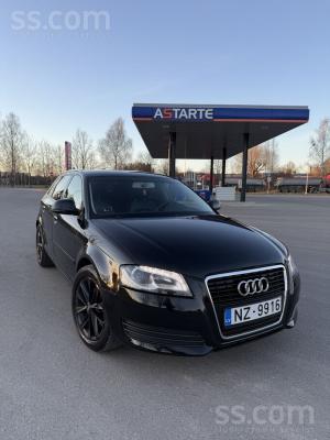 Черный Ауди А3 2010 в Тукумс, объемом двигателя 2.00 л и пробегом 173 тыс. км за 5990 €, фото 28 на AUTOMOTO.COM.LV