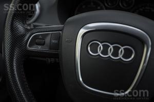 Black Audi A3 2010 in Riga, with an engine capacity of 2.00 L and mileage of 287 thousand km for 4550 €, photo 16 on AUTOMOTO.COM.LV