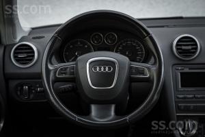 Black Audi A3 2010 in Riga, with an engine capacity of 2.00 L and mileage of 287 thousand km for 4550 €, photo 17 on AUTOMOTO.COM.LV