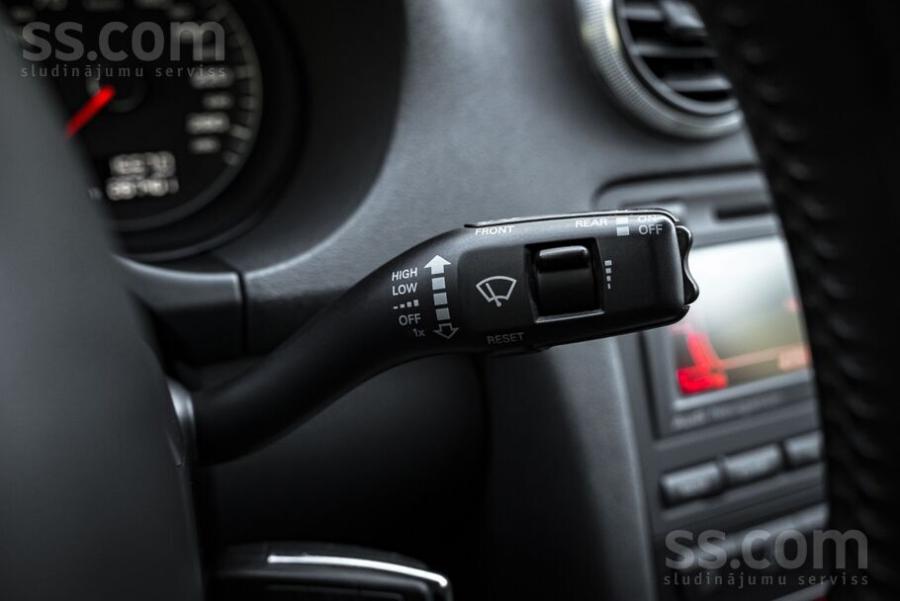 Black Audi A3 2010 in Riga, with an engine capacity of 2.00 L and mileage of 287 thousand km for 4550 €, photo 19 on AUTOMOTO.COM.LV