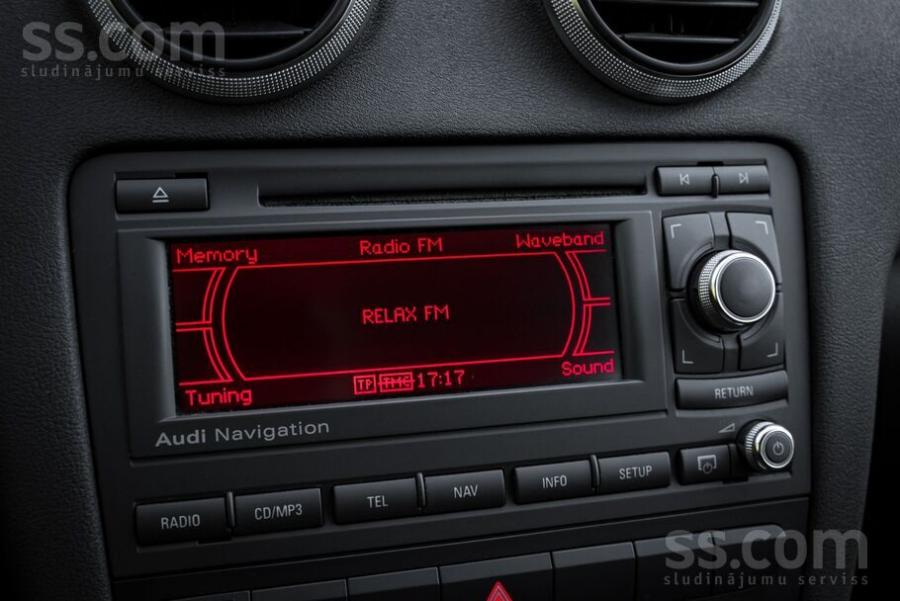 Black Audi A3 2010 in Riga, with an engine capacity of 2.00 L and mileage of 287 thousand km for 4550 €, photo 22 on AUTOMOTO.COM.LV