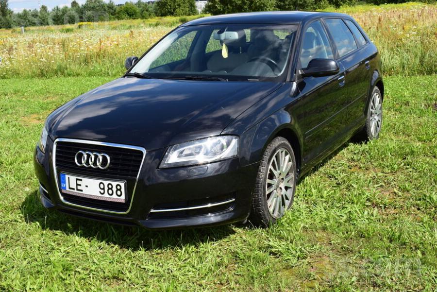 Melns Audi A3 2010 Ogre, ar dzinēja tilpumu 1.80 L un nobraukumu 199 tūkst. km par 5300 €, foto 1 vietnē AUTOMOTO.COM.LV