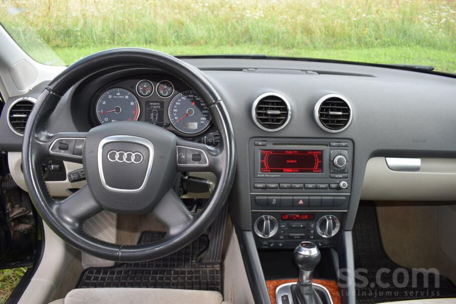 Melns Audi A3 2010 Ogre, ar dzinēja tilpumu 1.80 L un nobraukumu 199 tūkst. km par 5300 €, foto 13 vietnē AUTOMOTO.COM.LV