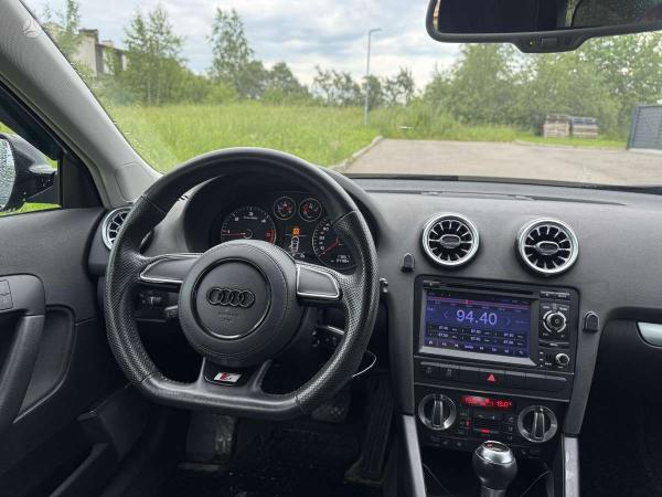 Melns Audi A3 2010 Kauņa, ar dzinēja tilpumu 1.60 L un nobraukumu 370 tūkst. km par 4850 €, foto 7 vietnē AUTOMOTO.COM.LV