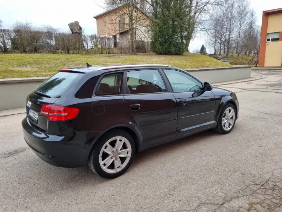 Melns Audi A3 2010 Jēkabpils, ar dzinēja tilpumu 1.60 L un nobraukumu 237 tūkst. km par 5950 €, foto 8 vietnē AUTOMOTO.COM.LV