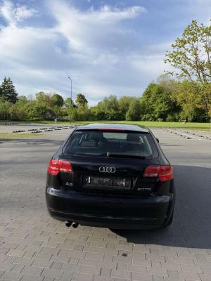 Black Audi A3 2010 in Kaunas, with an engine capacity of 2.00 L and mileage of 275 thousand km for 3550 €, photo 10 on AUTOMOTO.COM.LV