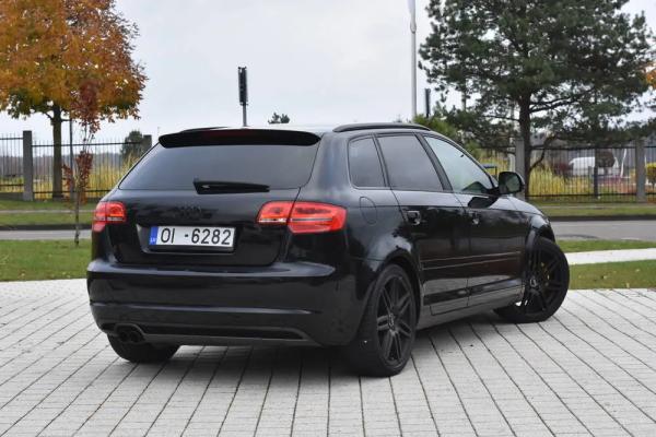 Melns Audi A3 2010 Mārupe, ar dzinēja tilpumu 2.00 L un nobraukumu 191 tūkst. km par 4550 €, foto 4 vietnē AUTOMOTO.COM.LV