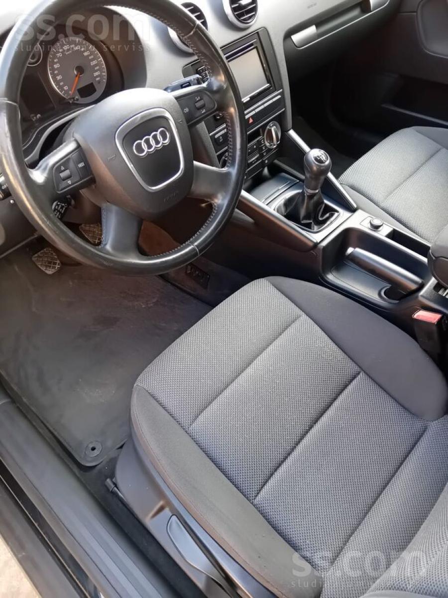 Melns Audi A3 2010 Tukums, ar dzinēja tilpumu 1.60 L un nobraukumu 340 tūkst. km par 3790 €, foto 10 vietnē AUTOMOTO.COM.LV