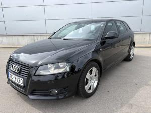 Black Audi A3 2010 in Jurmala, with an engine capacity of 2.00 L and mileage of 310 thousand km for 4990 €, photo 5 on AUTOMOTO.COM.LV