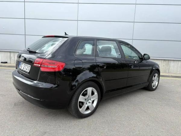 Black Audi A3 2010 in Jurmala, with an engine capacity of 2.00 L and mileage of 310 thousand km for 4990 €, photo 6 on AUTOMOTO.COM.LV