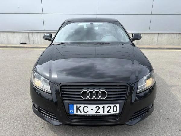 Black Audi A3 2010 in Jurmala, with an engine capacity of 2.00 L and mileage of 310 thousand km for 4990 €, photo 9 on AUTOMOTO.COM.LV