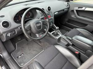 Black Audi A3 2010 in Jurmala, with an engine capacity of 2.00 L and mileage of 310 thousand km for 4990 €, photo 17 on AUTOMOTO.COM.LV