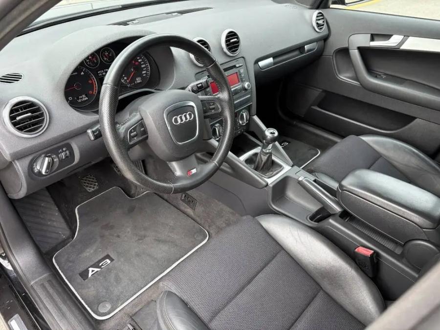 Black Audi A3 2010 in Jurmala, with an engine capacity of 2.00 L and mileage of 310 thousand km for 4990 €, photo 17 on AUTOMOTO.COM.LV